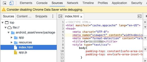 A Guide to Debugging Cordova Applications (iOS and Android)