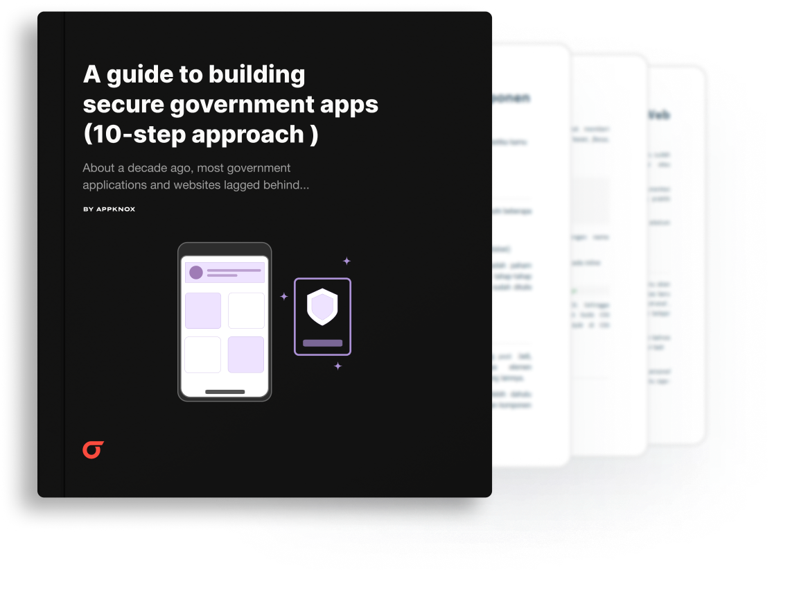 A 10-step approach to building secure government mobile apps | Appknox
