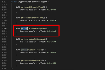 Steps to Follow for PGP Decryption Bypass in Flutter App