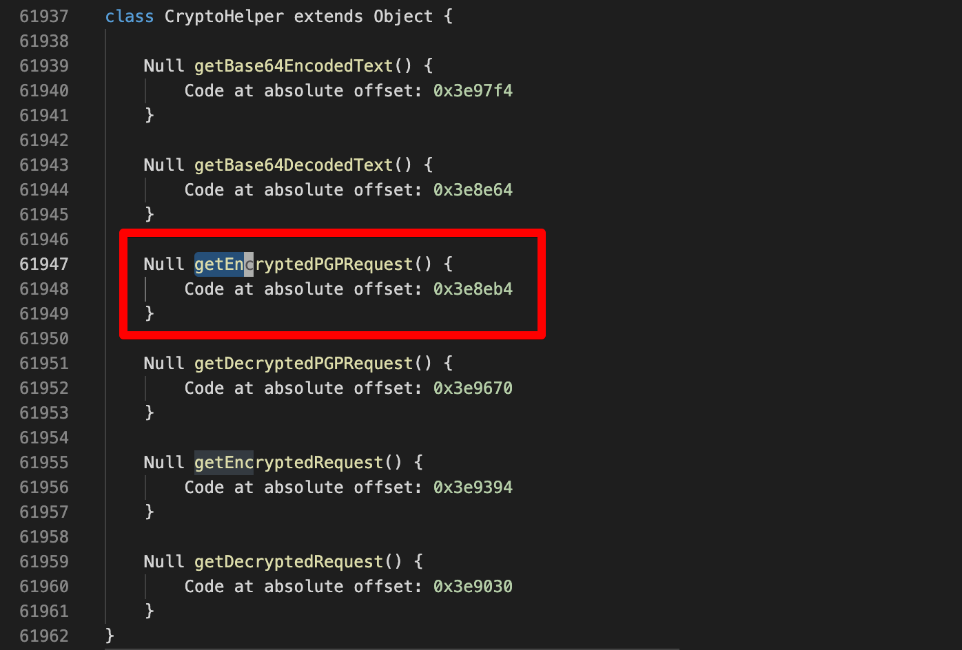 Steps to Follow for PGP Decryption Bypass in Flutter App